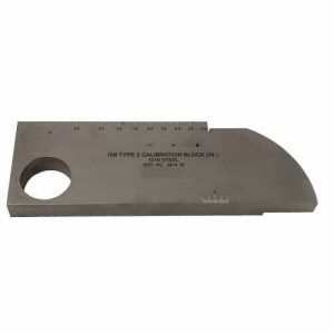 Curtis Industries IIW Type 2 Calibration block